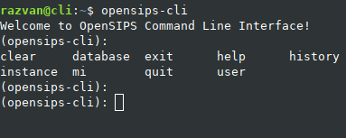 New OpenSIPS CLI tool for the New Management Interface in OpenSIPS 3.0 – Drops of wisdom ...